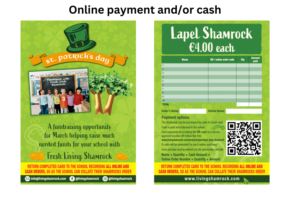 School Register – Living Shamrock